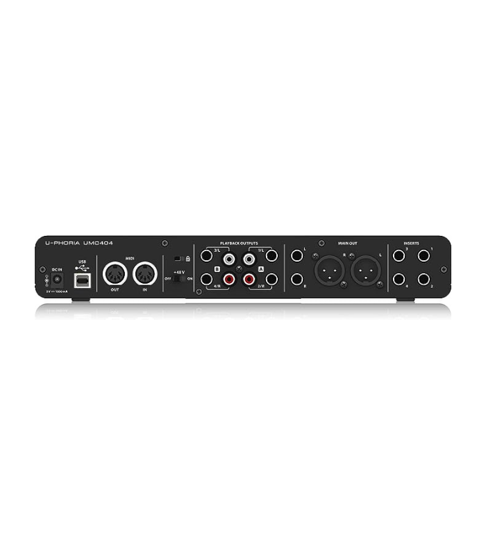 Interface de Audio UMC-404HD - Behringer - General Som